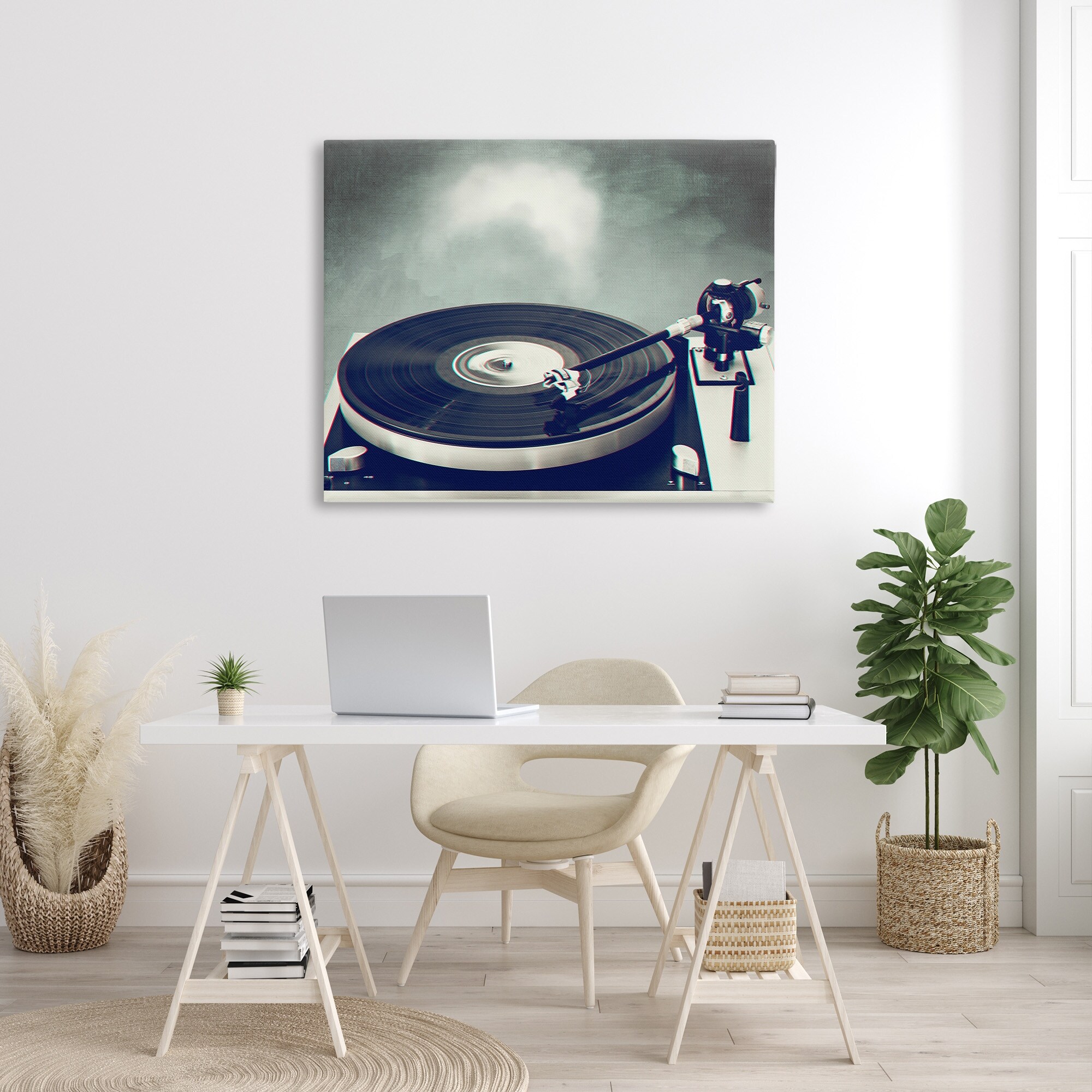 turntable wall art