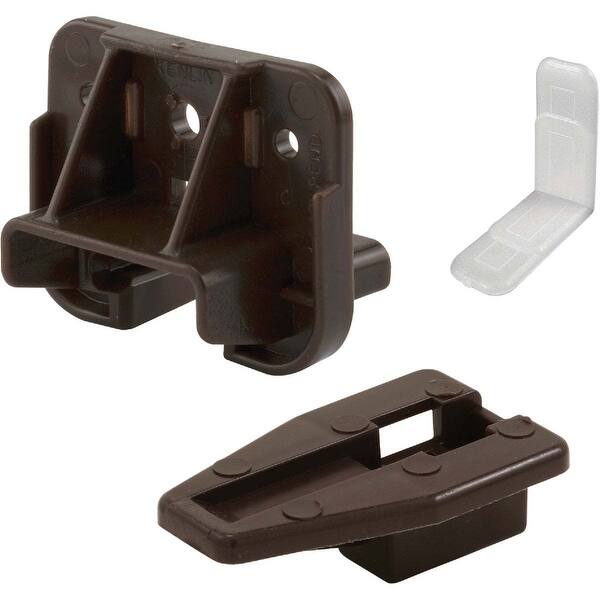 Prime-Line Brown Plastic Drawer Track Guide Kit - 1 Each - Bed Bath ...