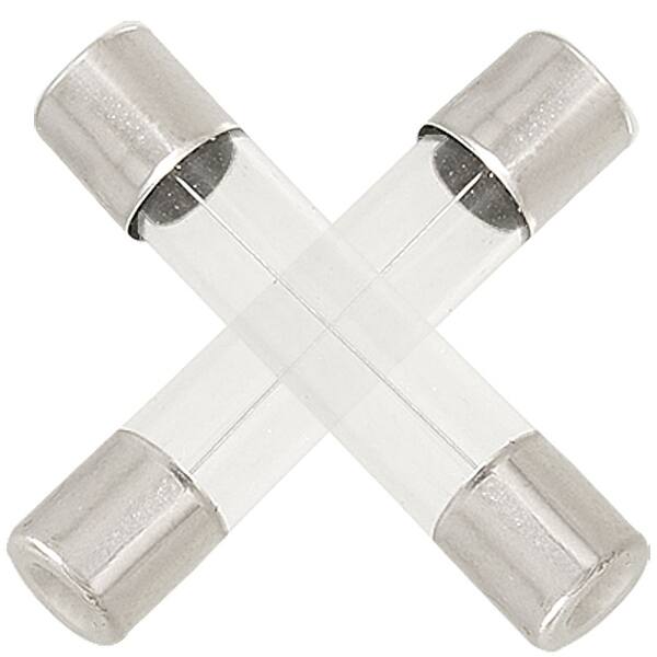 100 Pcs Glass Fuses 5A 5 AMPS 250V 6mm x 30mm 6x30 Fast Blow - Bed Bath ...