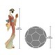 Design Toscano Japanese Maiko Geisha Fan Dancer Statues: Oyuki - Bed ...
