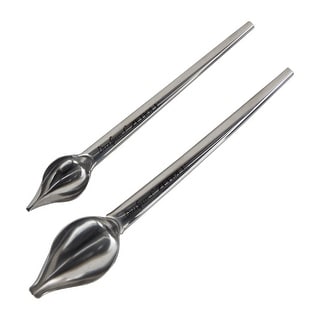 Zeroll Deco Spoons with Stainless Steel Handles, 2 Piece Set - Bed Bath ...