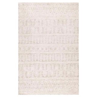 Delphine Ivory and Beige Tribal Transitional Rug - Bed Bath & Beyond ...