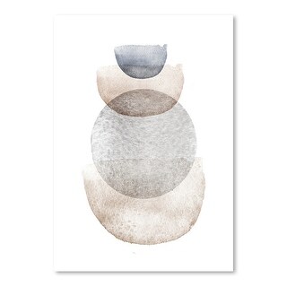 Americanflat - Earth Color Abstract by Tanya Shumkina - 16"x20" Poster ...