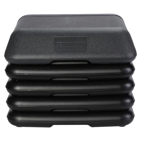 HolaHatha Aerobic High Step Platform Exercise Fitness Equipment with ...