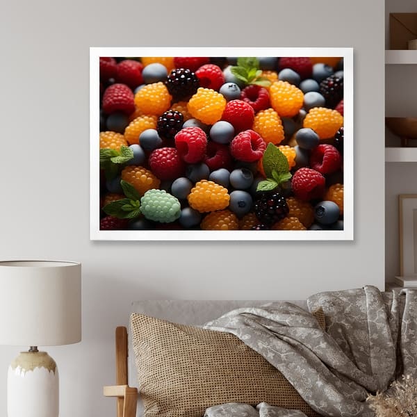 candy framed art
