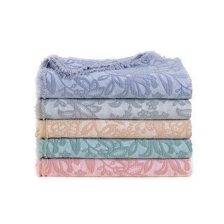 Garment Washed Toile Oversize Throw from Your Lifestyle by Donna Sharp ...