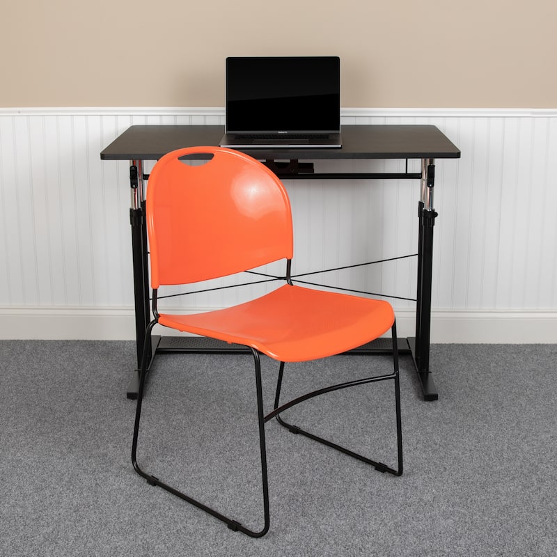 Ultra-compact High-capacity Stacking Metal Chairs (Set of 5 ...