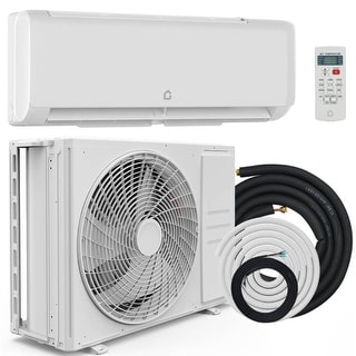 18.5 SEER2 9000 Btus Mini Split Ac Heating System Air Conditioner - Bed ...