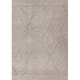 Alta Collection - Grey Beige Textured Area Rug, 2'0" x 3'3" - 2'0" x 3 ...