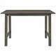 Farmhouse Wood Dining Table for 4 - Bed Bath & Beyond - 36744228
