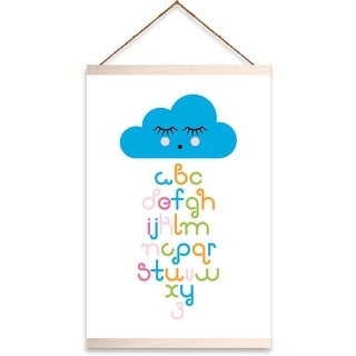Raining Letters Alphabet Wall Hanging - Bed Bath & Beyond - 38409891