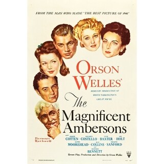 The Magnificent Ambersons Agnes Moorehead Dolores Costello Joseph ...