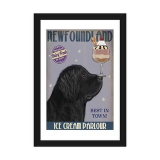iCanvas "Newfoundland Ice Cream" by Fab Funky - Bed Bath & Beyond ...