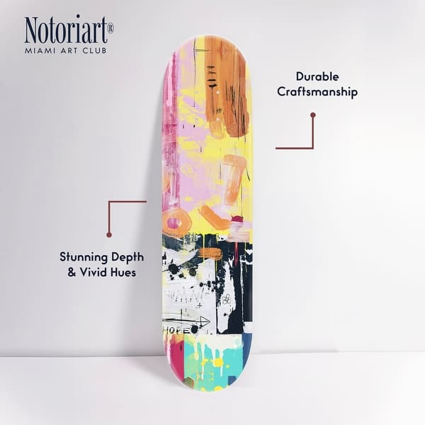 Notoriart Modern Abstracts Acrylic Wall Art Die-Cut Easy-to-Hang, 1 ...