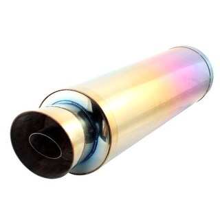 Motorbike 25mm Inlet Stainless Steel Slanted Outlet Exhaust Pipe ...