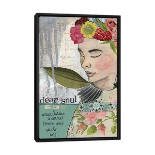 iCanvas "Dear Soul" by Kelly Rae Roberts Framed - Bed Bath & Beyond ...