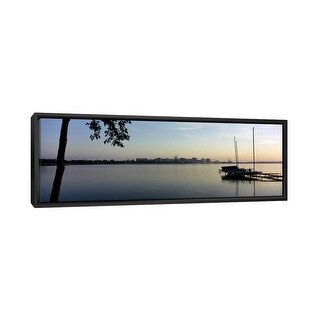iCanvas "Buildings at the waterfront, Lake Monona, Madison, Dane County ...