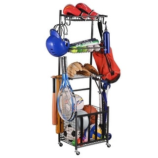 Sports Equipment Storage Organizer Sports Ball Storage - Bed Bath ...