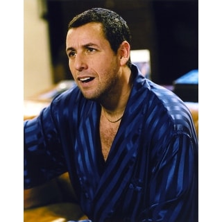 Adam Sandler in Black and Blue Striped Robe Photo Print - Bed Bath ...