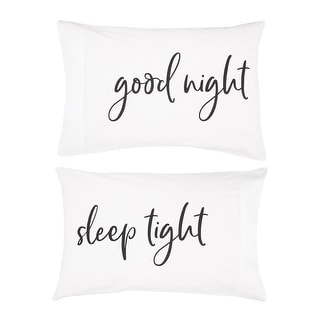 Goodnight Sleeptight Pillowcase Set - Bed Bath & Beyond - 36931528