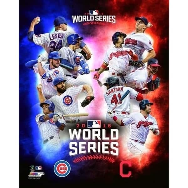 Chicago Cubs Vs. Cleveland Indians 2016 World Series Matchup Composite ...
