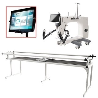 Grace Q'Nique 21X Elite Quilting Machine with Continuum II 10' Frame ...