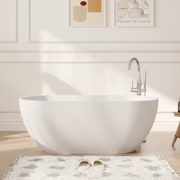 basic white bath