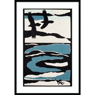 Ravens by John Wallington Wood Framed Wall Art Print - Bed Bath ...