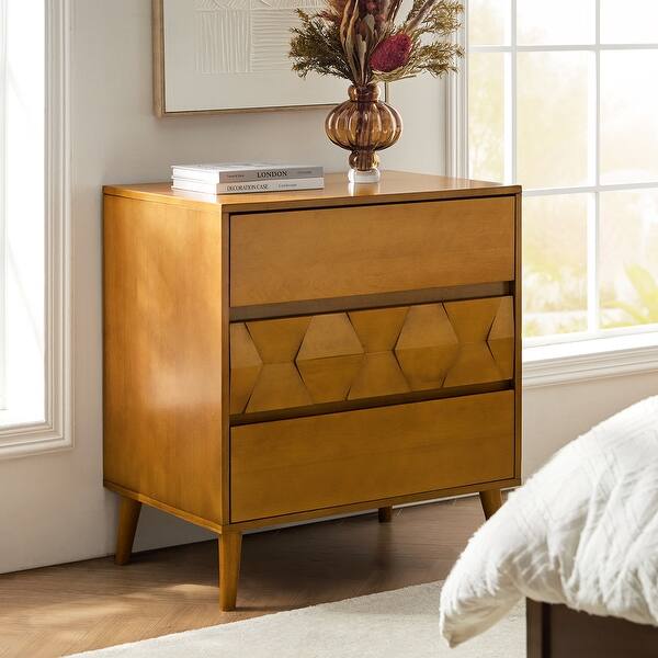 geometric pattern dresser