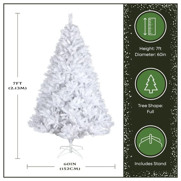 National Tree Company 7.5 ft Unlit Winchester Pine Artificial Christmas ...