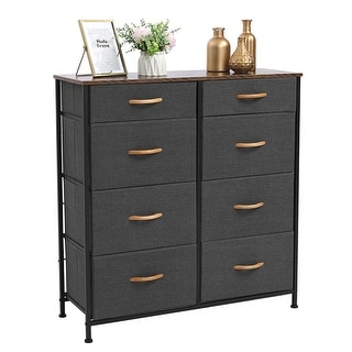 8 Drawers Storage Tower -Organizer Unit for Bedroom, Hallway, Entryway ...