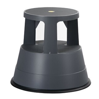Kick Stool Rolling Step Stool with NonSlip Rubber Platform 330Lbs ...