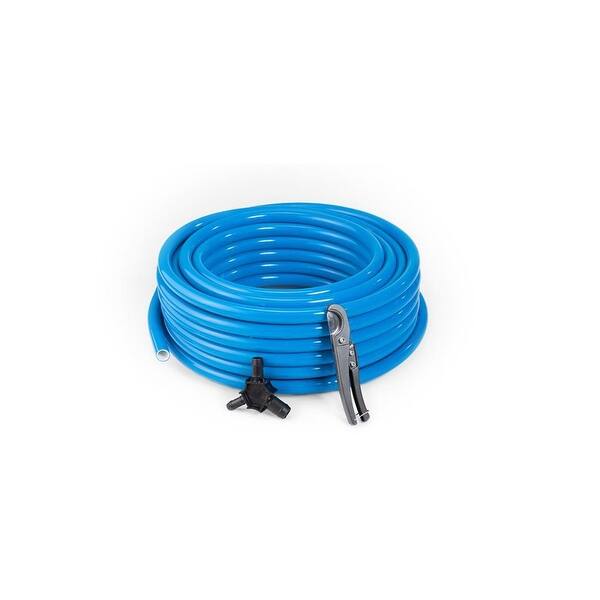 MaxLine 100-Foot Semi-Flexible Compressed Air Tubing w/ Beveling Tool ...