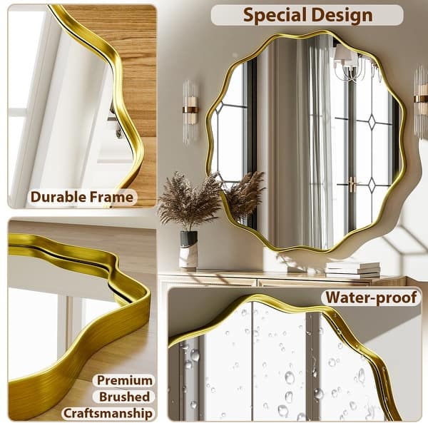 fancy mirror frame design