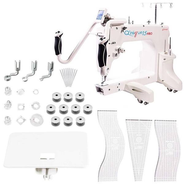 Grace Q'nique 15 Pro Midarm Quilting Machine with Bonuspack - Bed Bath ...