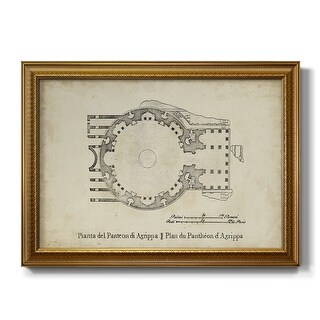 Plan for the Pantheon Premium Framed Canvas- Ready to Hang - Bed Bath ...