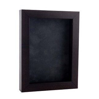 11x14 Shadow Box Frame Brown Walnut Wood | 3/4" Usable Display Depth ...