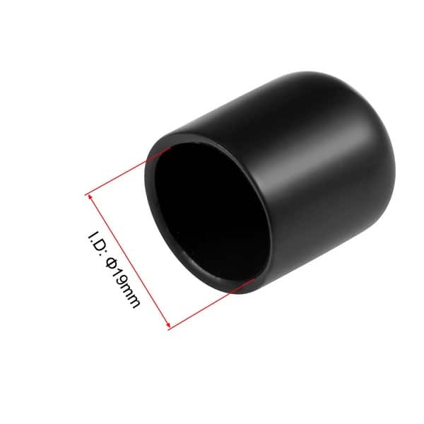Rubber End Cap ID Vinyl Round End Cap Cover Screw Thread Protectors ...