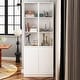 Modular Buffet and Display Cabinet - Modular Design in Pristine White ...