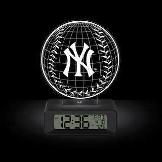 Game Time MLB New York Yankees Color-Changing Led 3d Illusion Alarm ...