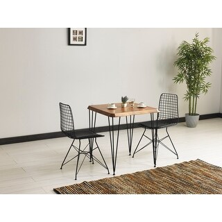 31" Zambak Solid Wood Dining room table - Walnut - Bed Bath & Beyond ...