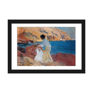 iCanvas "Clotilde and Elena on the Rocks, Javea, 1905 " by Joaquin ...