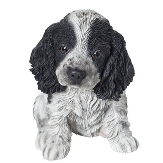 6" Cocker Spaniel Puppy Outdoor Garden Statue - Bed Bath & Beyond ...