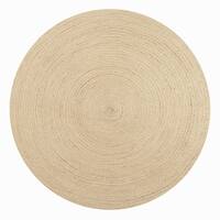 JONATHAN Y Skye Two-Tone Jute Hippy Circle Area Rug - Bed Bath & Beyond ...