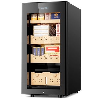 Electric Cigar Cooler Humidor 85L, Large Cabinet for 700 Counts with ...