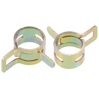 Steel Band Clamp Hose Tube Spring Clips Clamp Manganese Steel 50Pcs ...