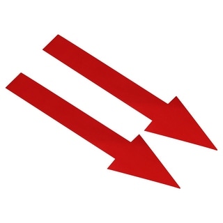 10Pcs 8" Length Directional Arrow Sticker Self Adhesive Decal Sign ...