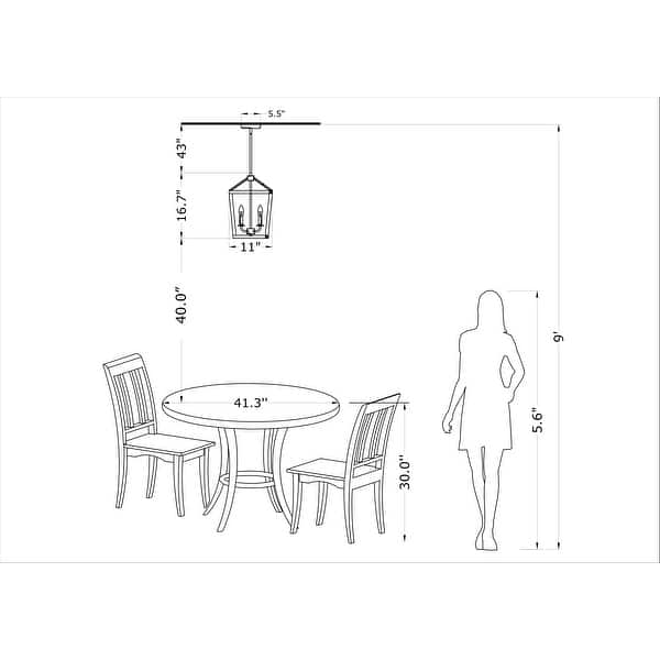 The Gray Barn 4-light Antique Black Iron and Wood Cage Chandelier - Bed ...