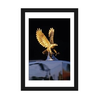 iCanvas "Close-Up Detail Of Golden Attacking Eagle Replica Radiator Cap ...