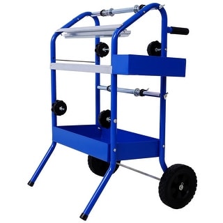 18" Mobile Masking Paper Ddispenser, Multi-Roll Masking Paper Machine ...